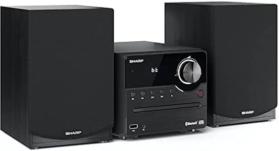 Sharp xl b512 bluetooth cd player wood speaker Review | BestReviews.guide