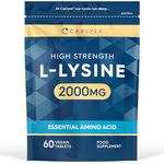 10 Best Lysine Supplement For Adults 2000 Mg 2025 in the UK | There's ...