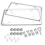 10 Best Plate Frame With Screw Caps 2024 in the CA | There's One Clear ...
