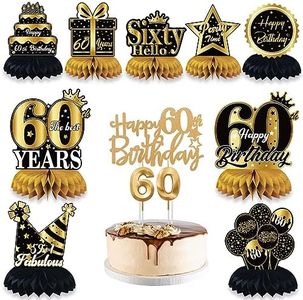 10 Best 60 Th Birthday Decorations 2025 in the US | There's One Clear ...