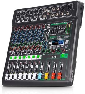 10 Best 8 Channel Mixer With Effects 2025 in the US | There's One Clear ...
