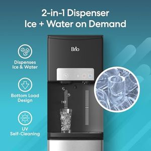 Brio ice 420 water cooler bottom load uv cleaning Review | BestReviews ...