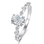 10 Best Sabrina Silver Wedding Rings 2025 in the UK | There's One Clear ...