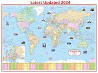 10 Best Poster World Map Posters 2025 in the IN | There's One Clear ...