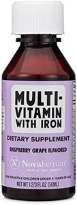 Nova ferrum yum multivitamin with iron for infants toddlers kids Review ...