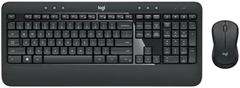 Logitech mk540 advanced wireless keyboard mouse combo Review ...