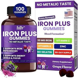 10 Best Iron Gummies 2025 in the US | There's One Clear Winner | BestReviews.guide